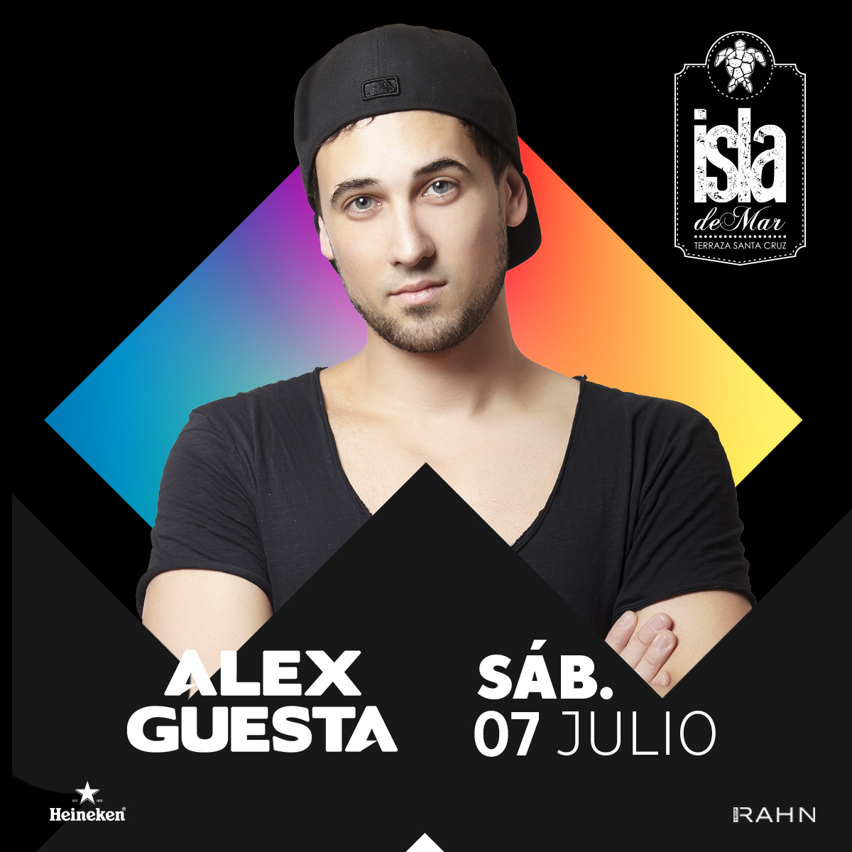 Alex Guesta vuelve a Terraza Isla de Mar para disfrutar del verano