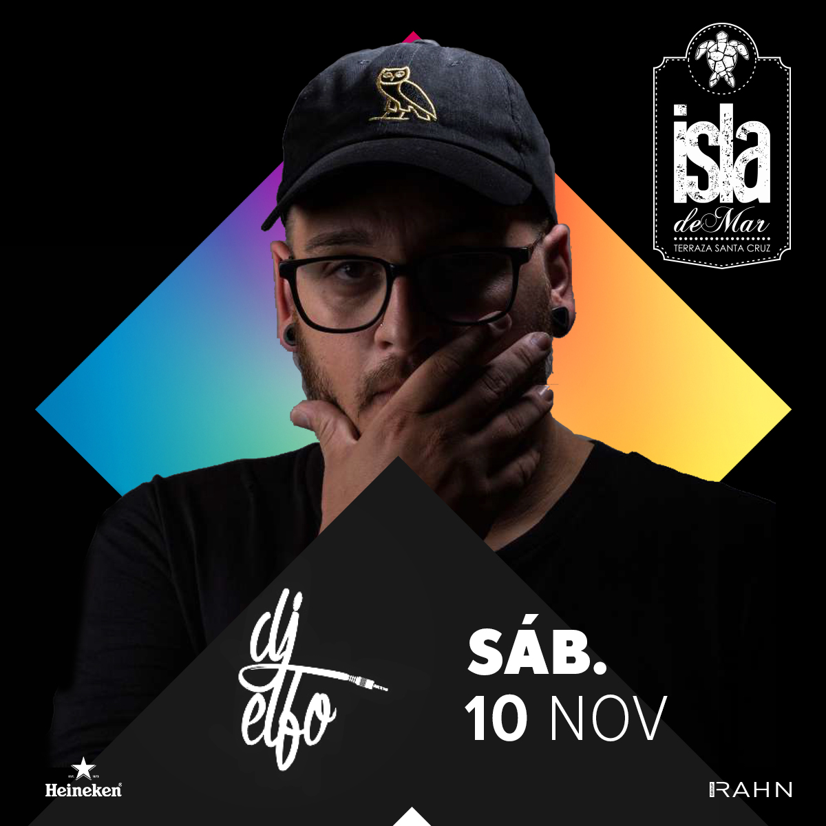 DJ Elfo | 10 de noviembre de 2018 | Terraza Isla de Mar